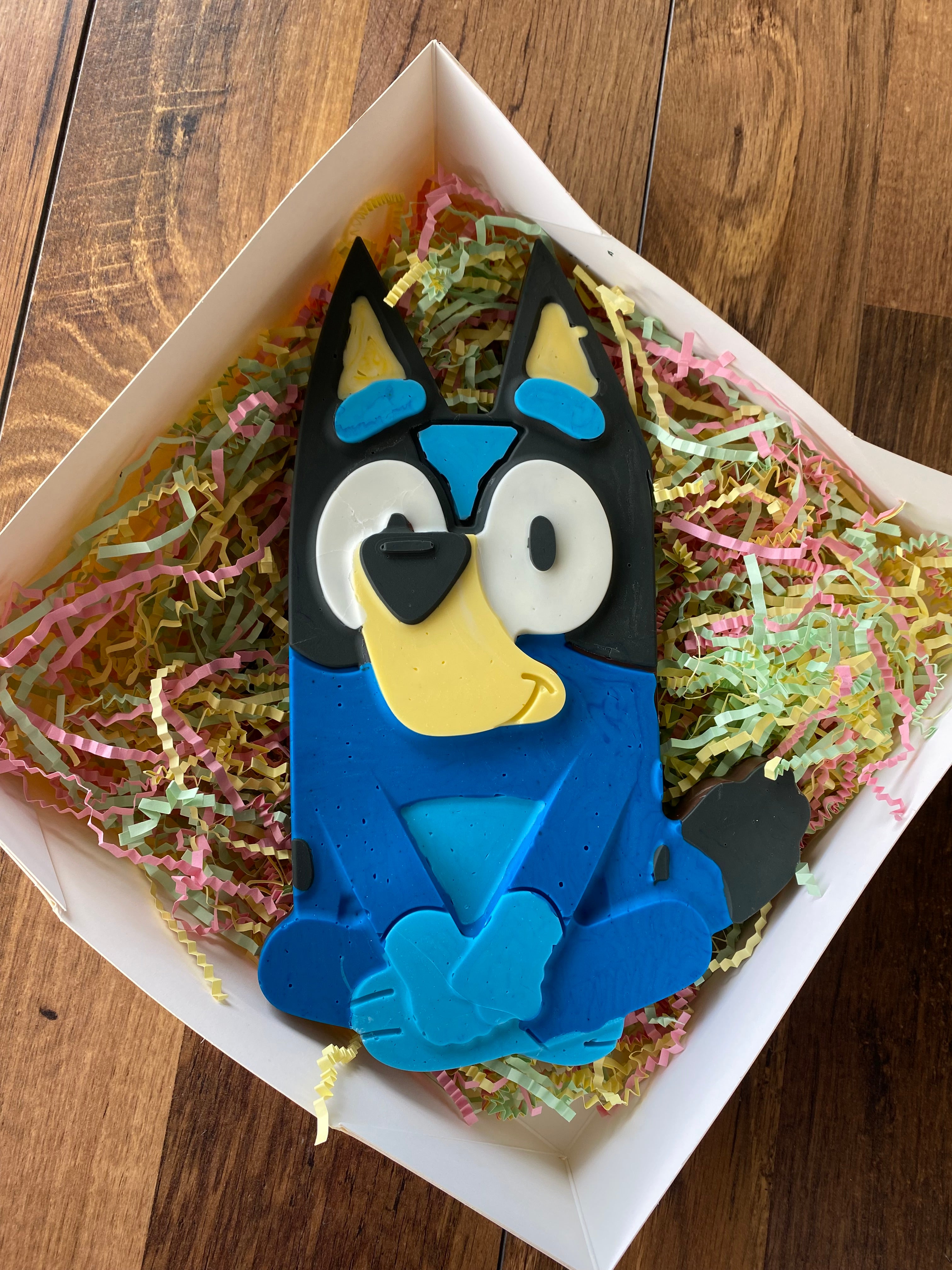 Custom Bluey Chocolate | Sabina’s Petit Gateau